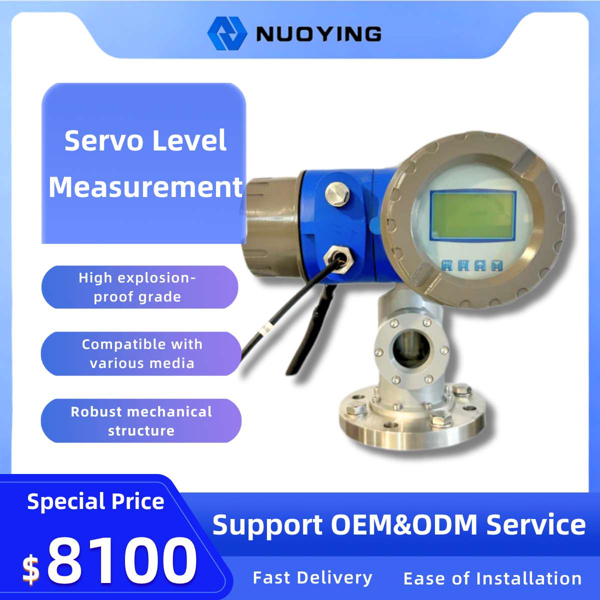 Explosion-Proof Servo Level measurement - High Expandability, Wide App ...